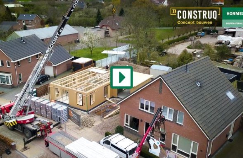 Prefab houtskeletbouw met Construq Concept Bouwen | Hormes ...